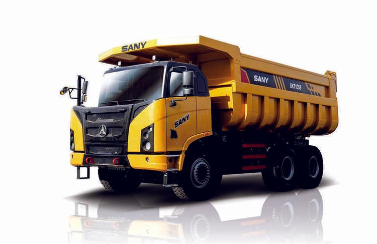 Купить ширококузовной самосвал SANY SKT105S - цена, обзор, технические характеристики